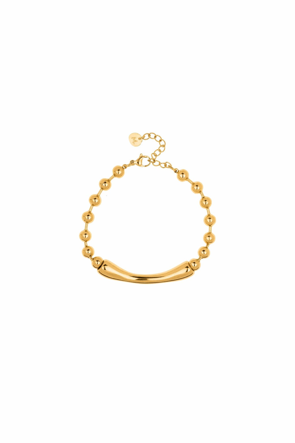 Waterproof Sienna Bracelet - 24K Gold Plated Minimalist Stainless Steel - Sofia Godinho